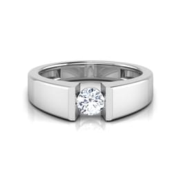 Buy Solitaire Rings Online Price Starting @ Rs. 23,006 in India